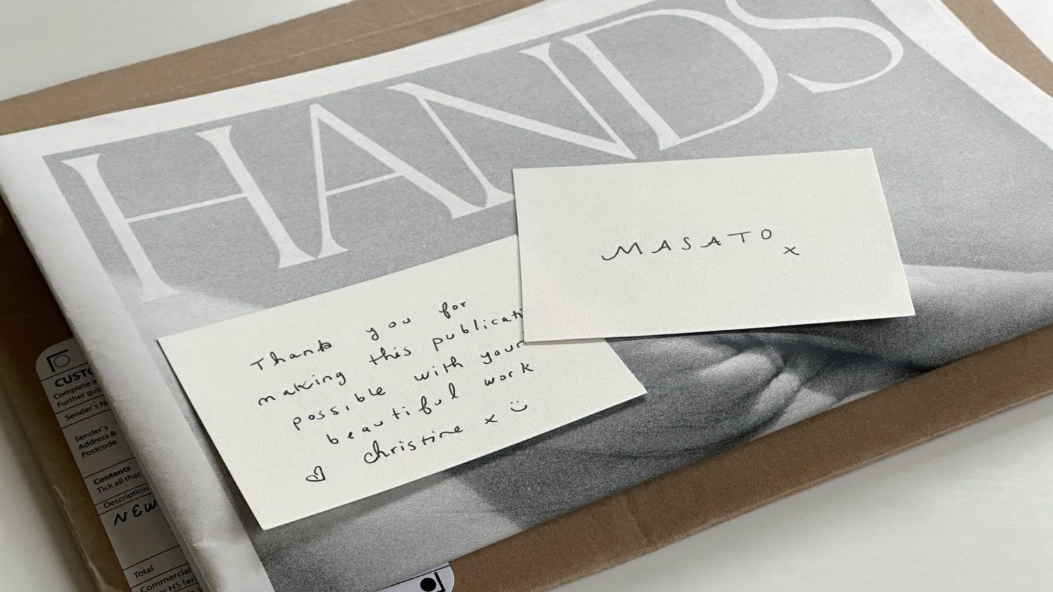 HANDS from Valentine Editions | Still Life